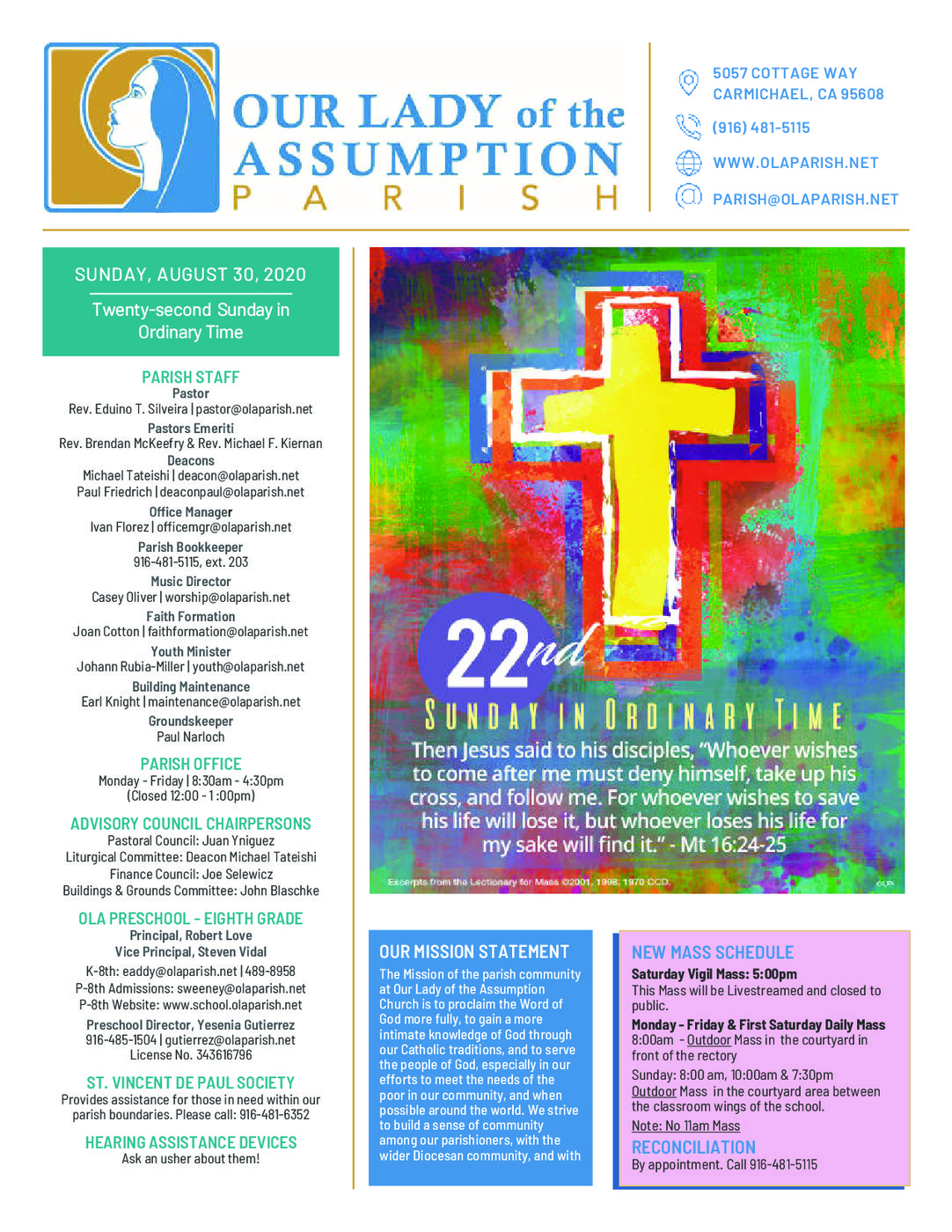 Bulletins | Our Lady of the Assumption Parish